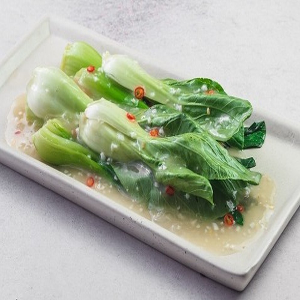 Stir Fried Pak Choi In Chilli Garlic Sauce - Kolkata Web
